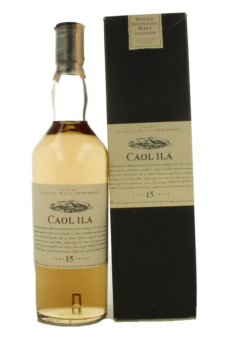 Caol Ila Islay Scotch Whisky Bot early 2000 70cl 43% Ob- Flora & Fauna ...