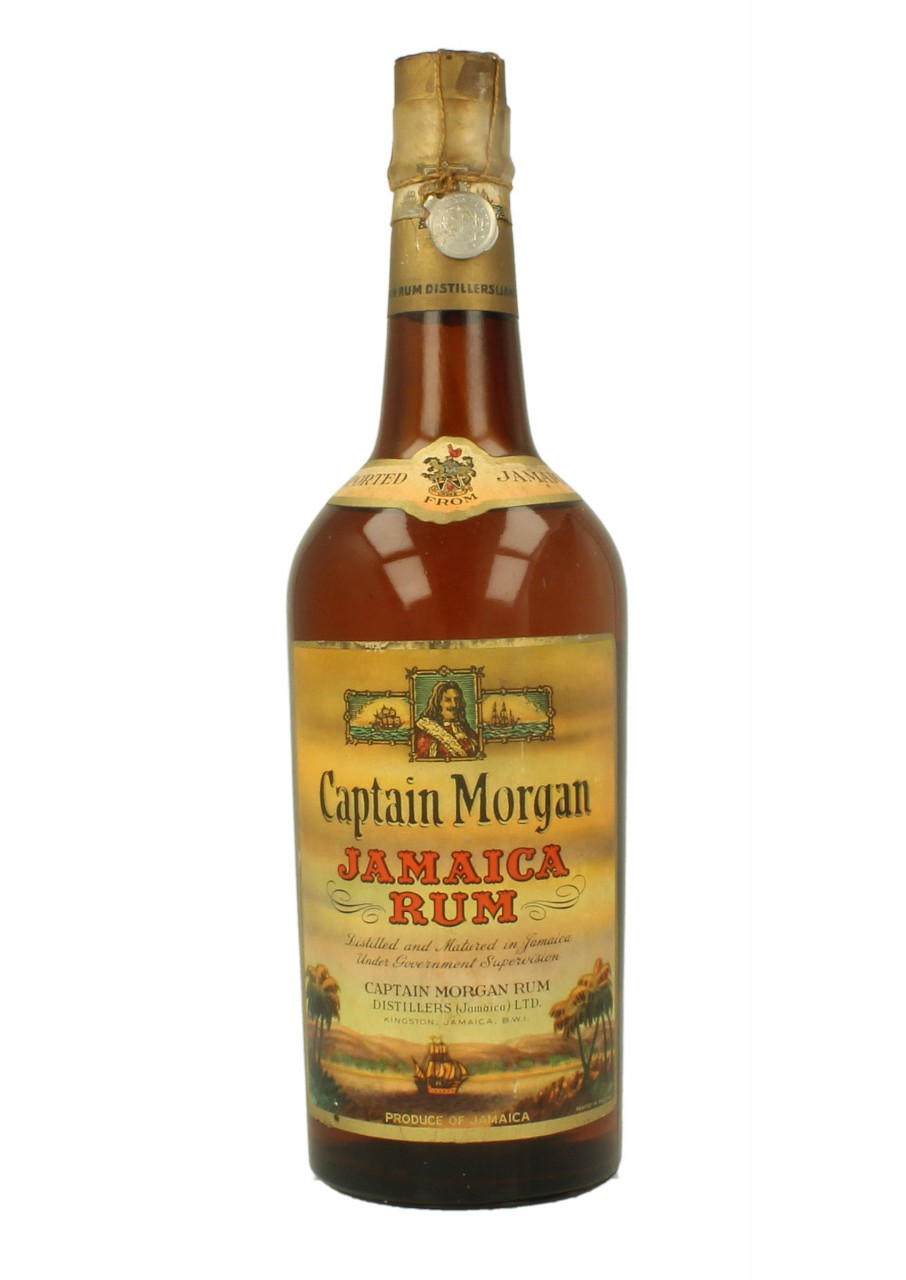 CAPTAIN MORGAN Bot.50/60's 75cl 43% - Rum - Products - Whisky Antique ...