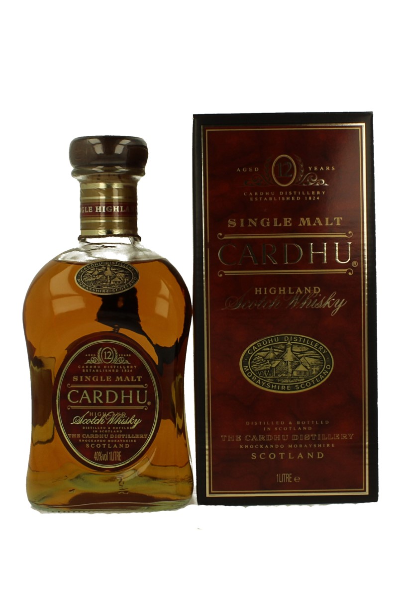 CARDHU 12 years old 100CL 40% - Products - Whisky Antique, Whisky & Spirits