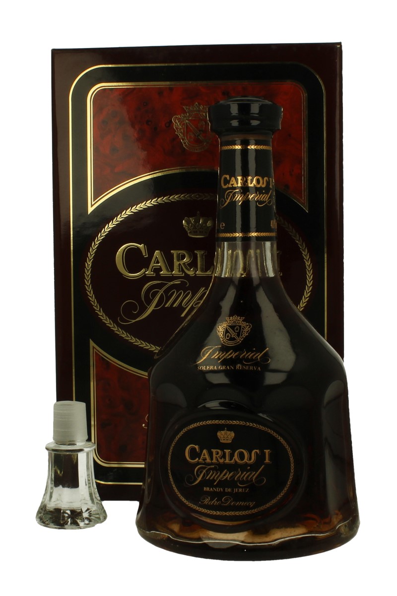 CARLOS I IMPERIAL Solera Gran reserva Bot in The 90's early 2000 70cl ...