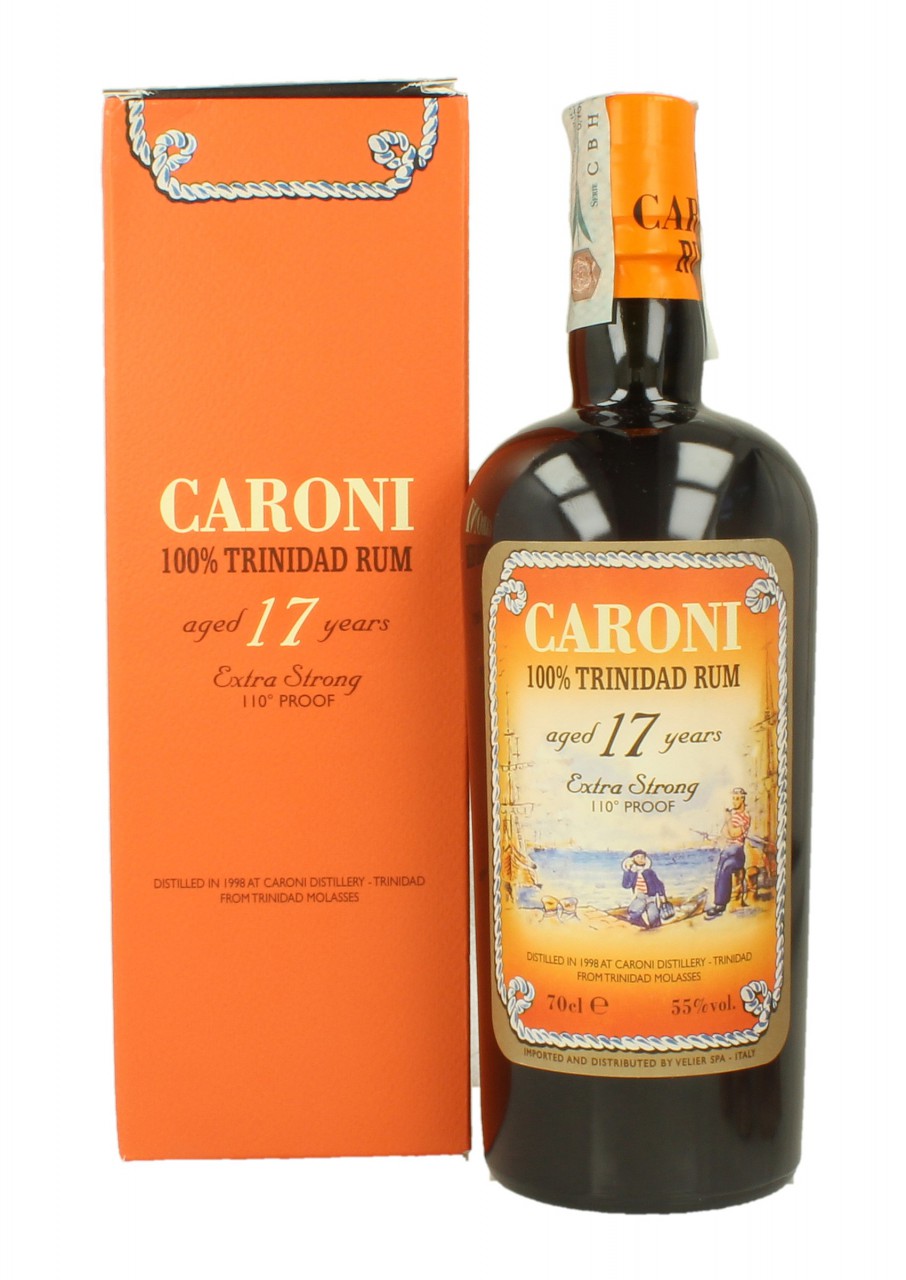 CARONI EXTRA STRONG 17 YO 1998 70 CL 55 % - Products - Whisky Antique ...
