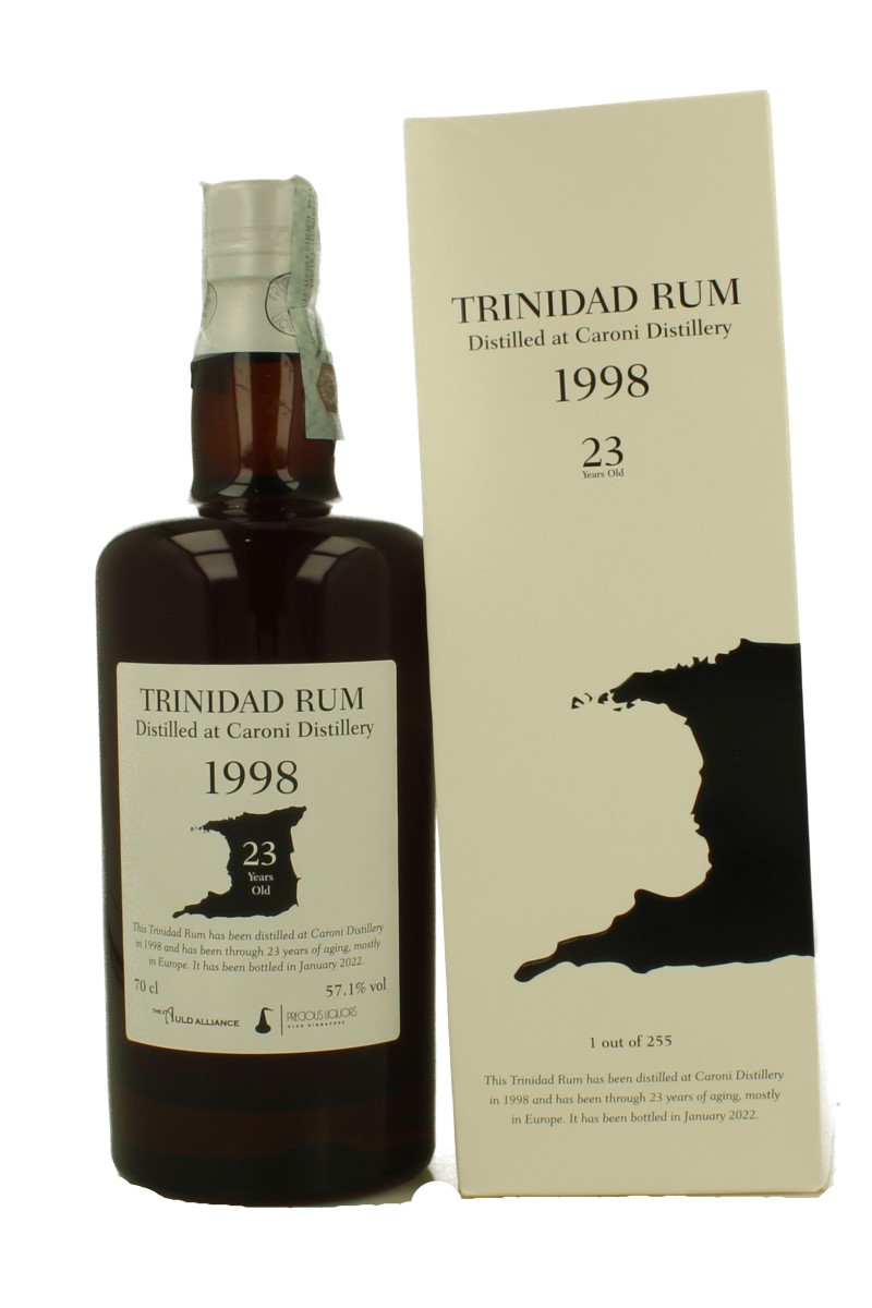 CARONI RUM 23 Years Old 1998 2022 70cl 57.1% The Auld Alliance ...
