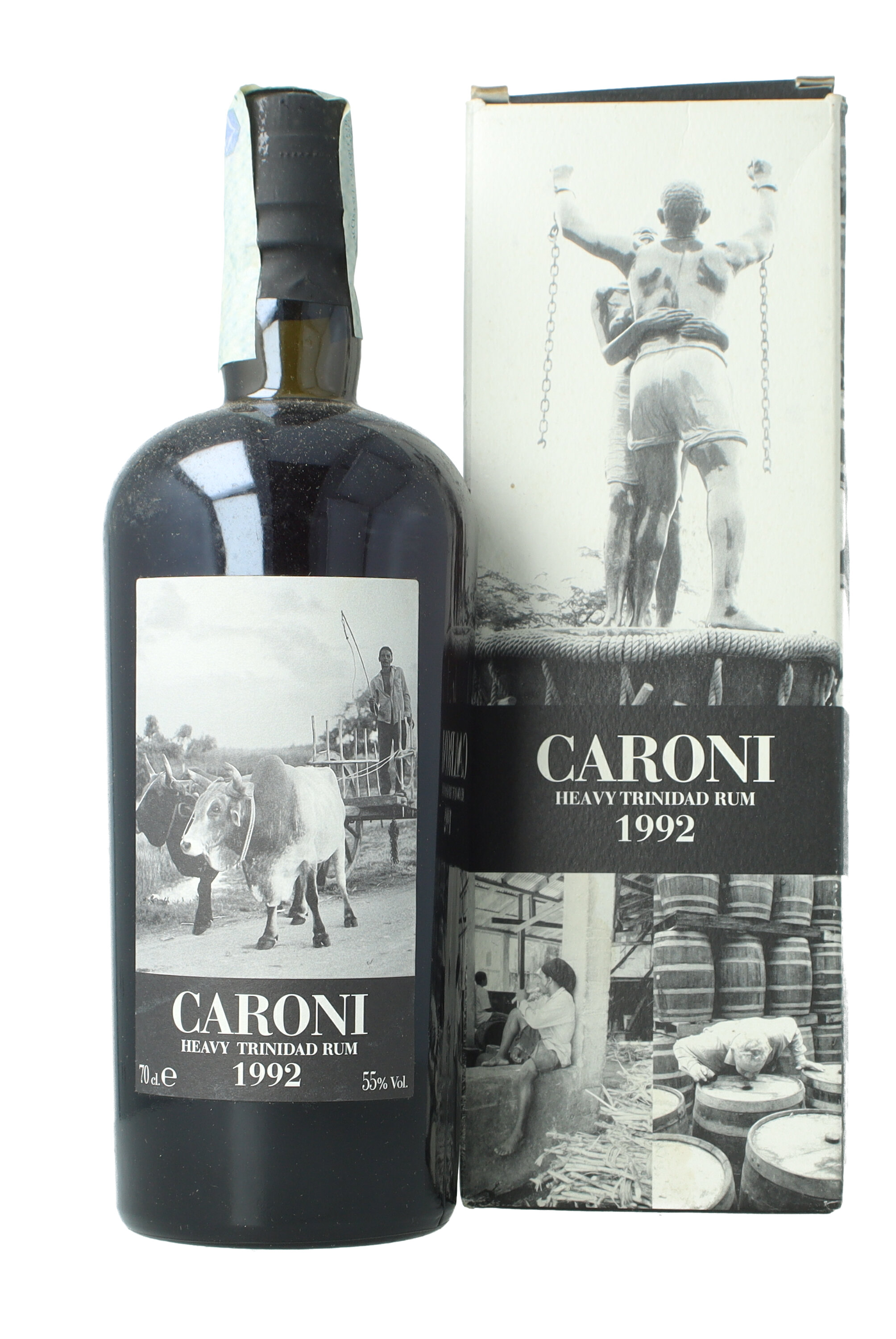 Caroni Trinidad Rum 18 year old 1992 70cl 55% Velier - box - Products ...