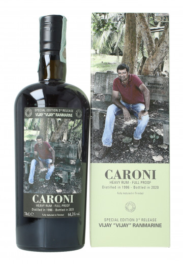 Caroni Trinidad Rum 1996 2020 70cl 64.5% Velier -Vijay Vijay RANMARINE ...
