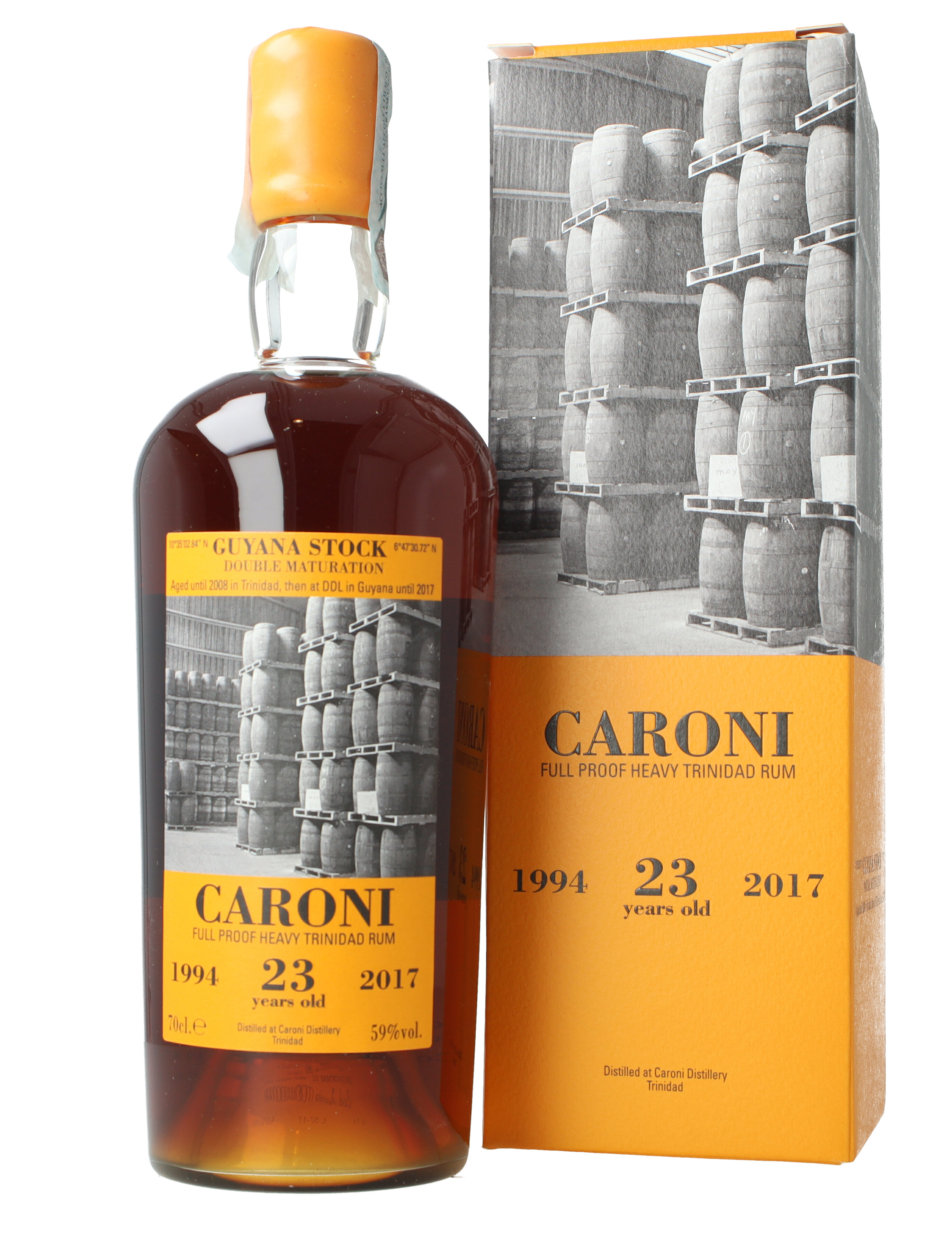 Caroni Trinidad Rum 23 year old 1994 2017 70cl 59% Velier - Rum ...