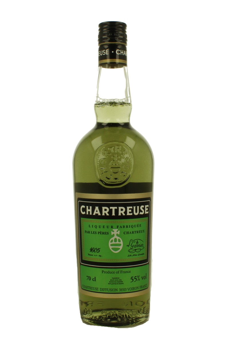 CHARTREUSE Green label Bot in The 90's early 2000 70cl 55% Garnier ...