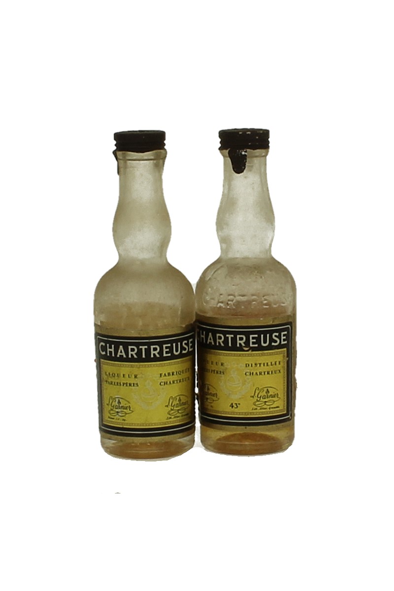 CHARTREUSE Miniature Bot 60's 2x5cl - Products - Whisky Antique, Whisky ...