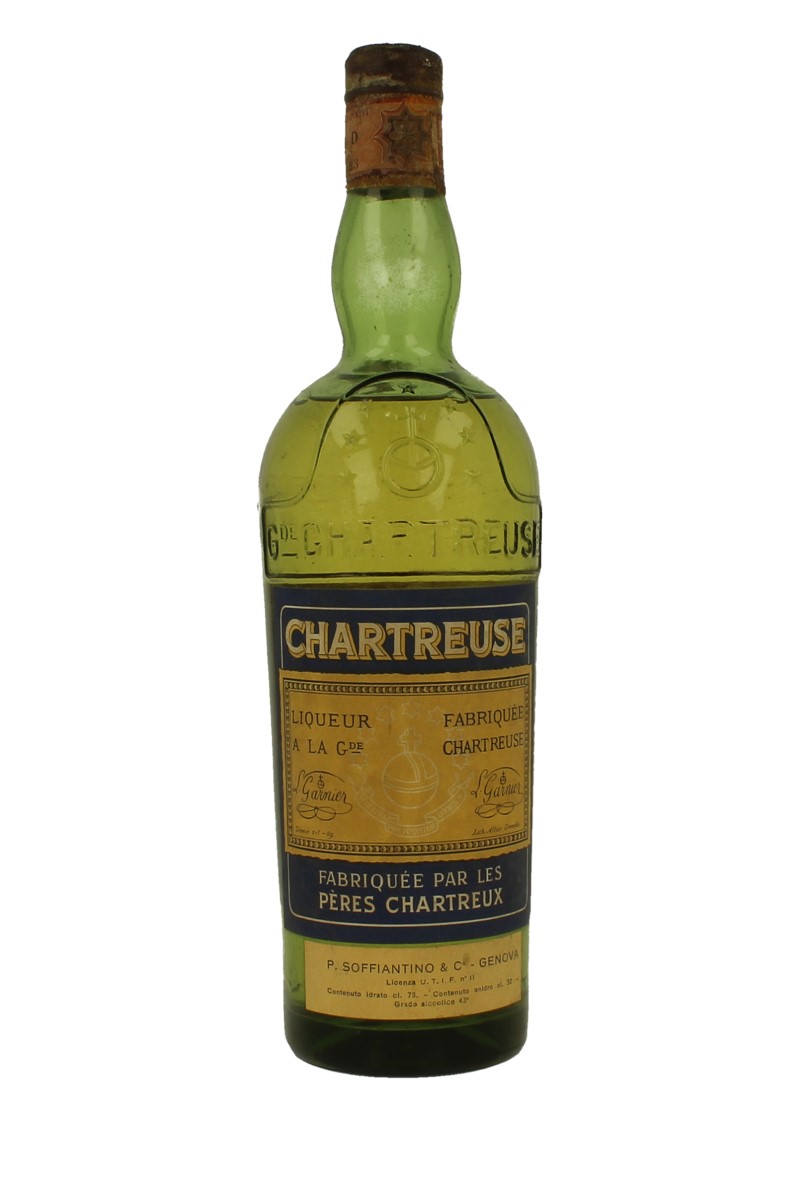 CHARTREUSE Very Old Bottle Bot. 50/60's 75cl 43% - Products - Whisky ...
