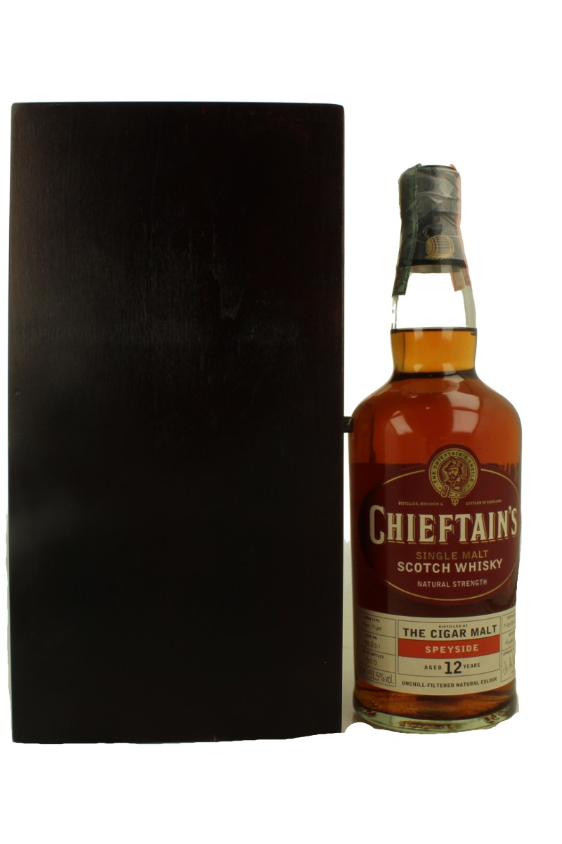 Chieftain Speyside Scotch Whisky 12 Year Old 1992 2005 70cl 51.5% OB ...