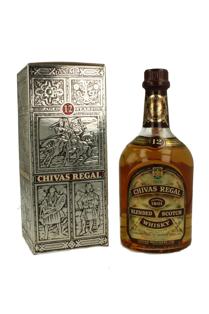 CHIVAS Regal 12yo BOTTLED IN THE 90'S EARLY 2000 70cl 40% Chivas ...