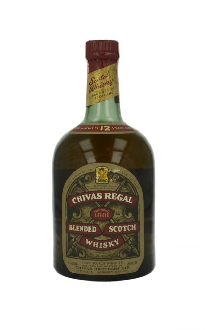 CHIVAS REGAL 4/5 86 PROOF BOTTLED IN THE 50'S - Products - Whisky ...