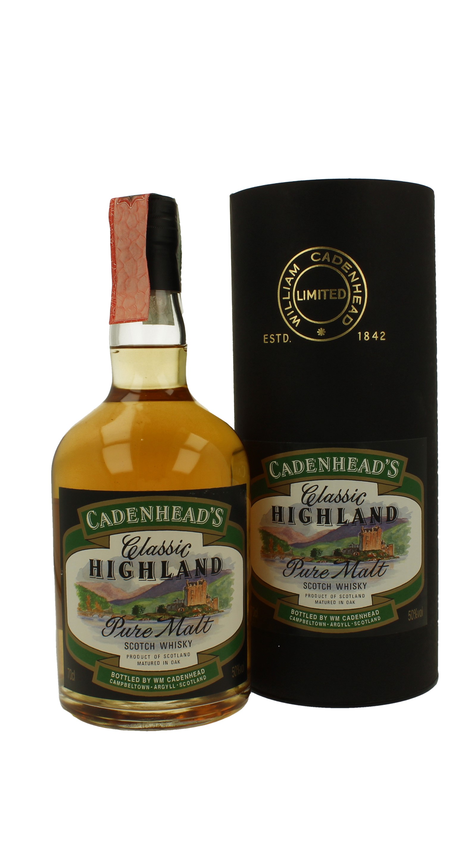 Classic Highland 70cl 50% Cadenhead's - Pure Malt - Products - Whisky ...