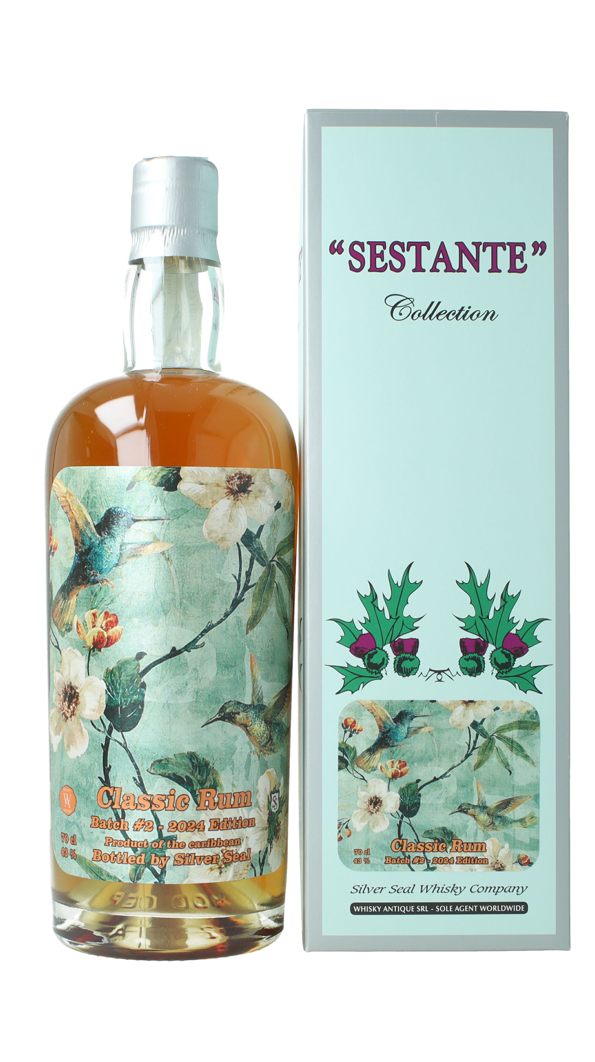 Classic Rum Silver Seal 70cl 43% Silver Seal - Rum Limited edition 2024 ...