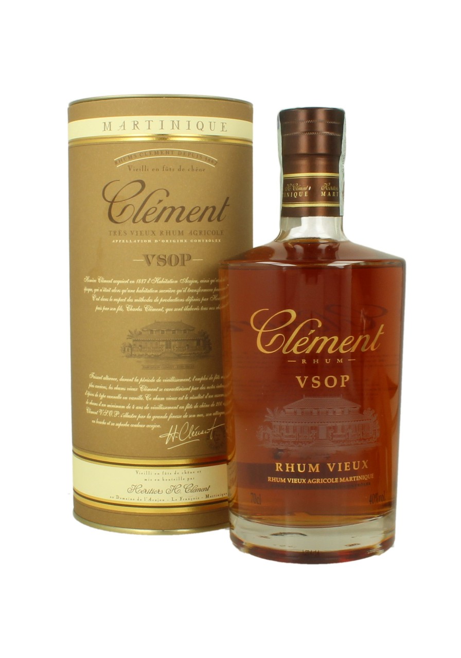 CLEMENT RUM VSOP 70 CL 40% - Products - Whisky Antique, Whisky & Spirits