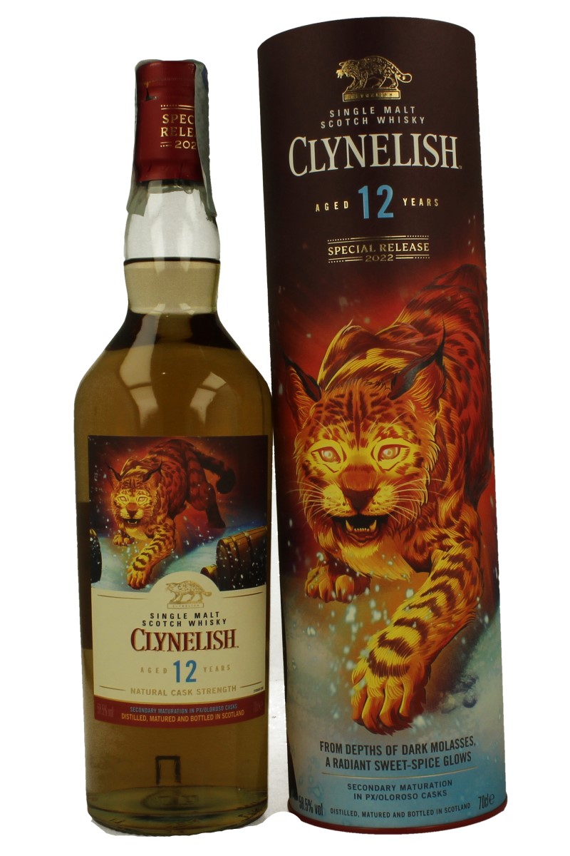 CLYNELISH 12 years old 70cl 58.5% - Special Release 2022 - Products ...