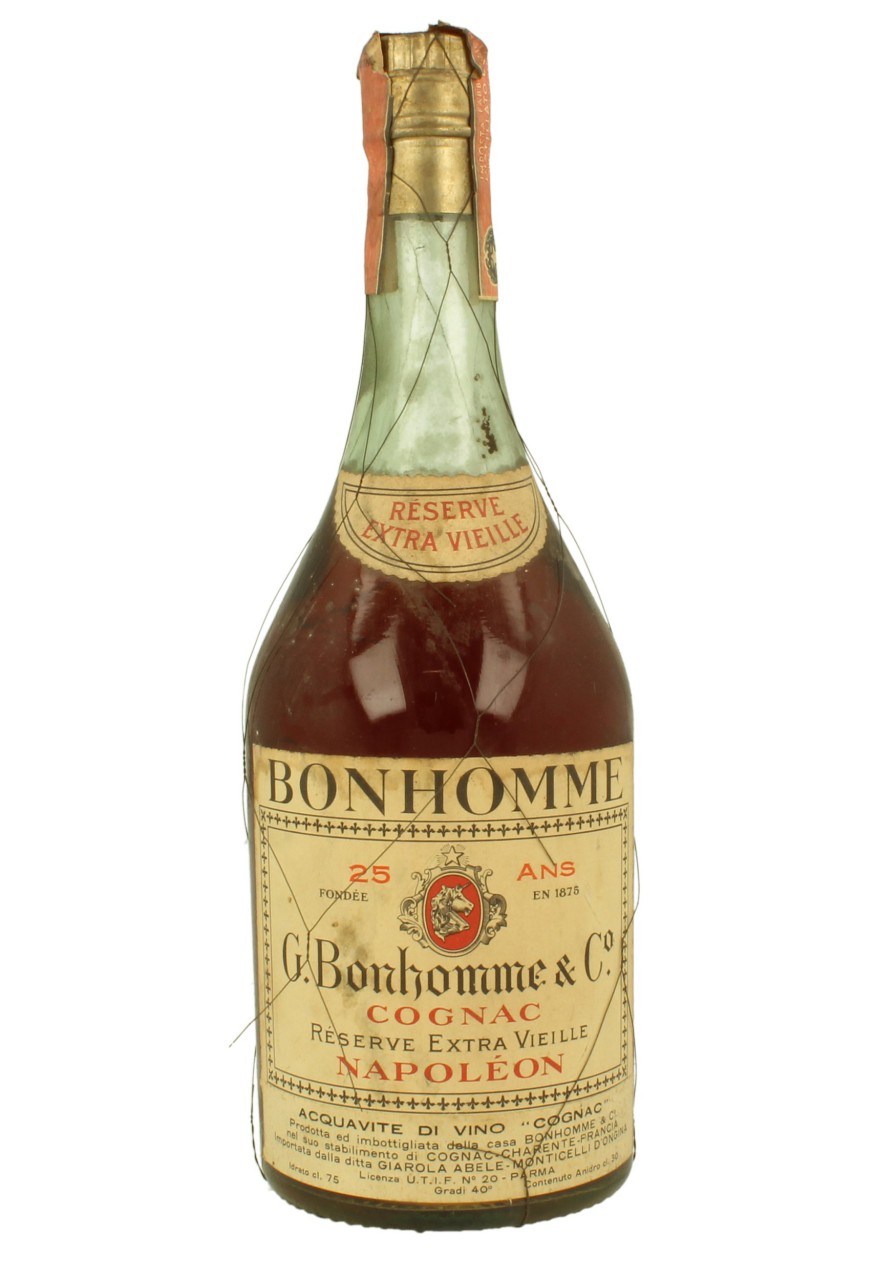 COGNAC BONHOMME EXTRA VEILLE 25 YO 75 CL 40 % - Products - Whisky ...
