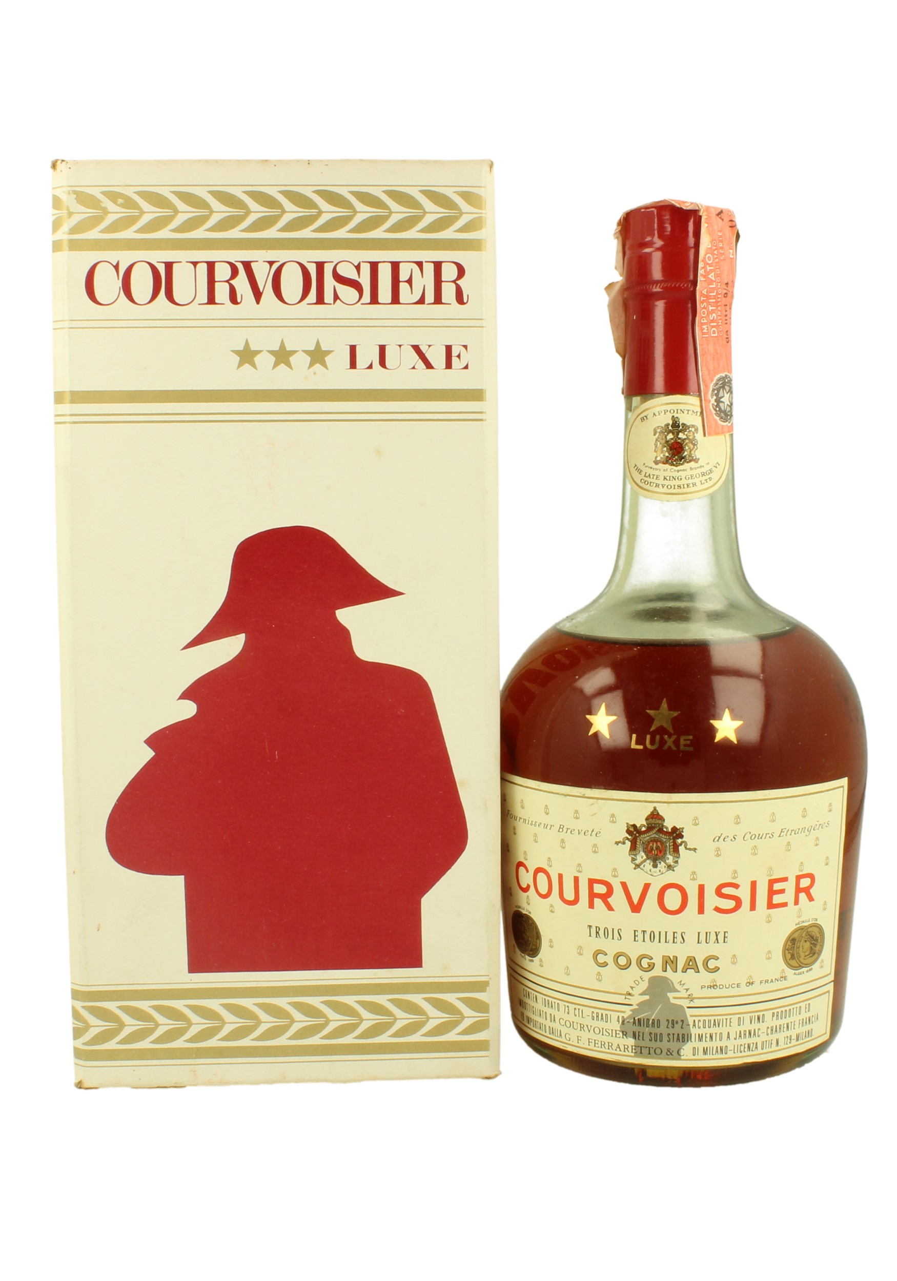 COGNAC COURVOISIER LUXE 73 CL 40% OLD BOTTLE - Products - Whisky ...