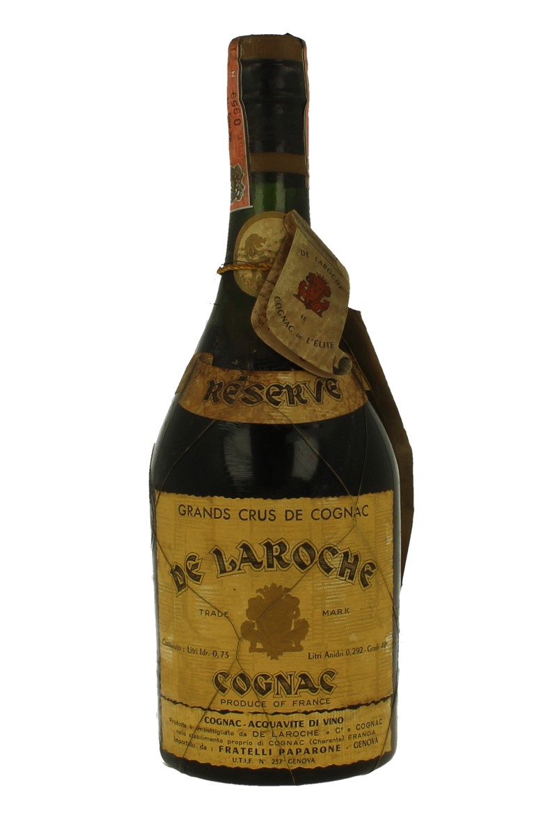 COGNAC DE LA ROCHE Reserve Bot 60/70's maybe 50's 75cl 40% - Products ...