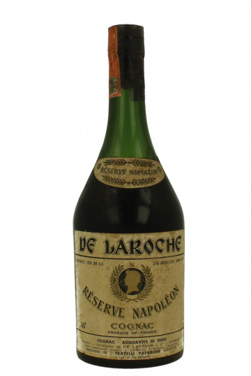 COGNAC DE LA ROCHE Reserve Napoleon Bot 60/70's maybe 50's 75cl 40% ...