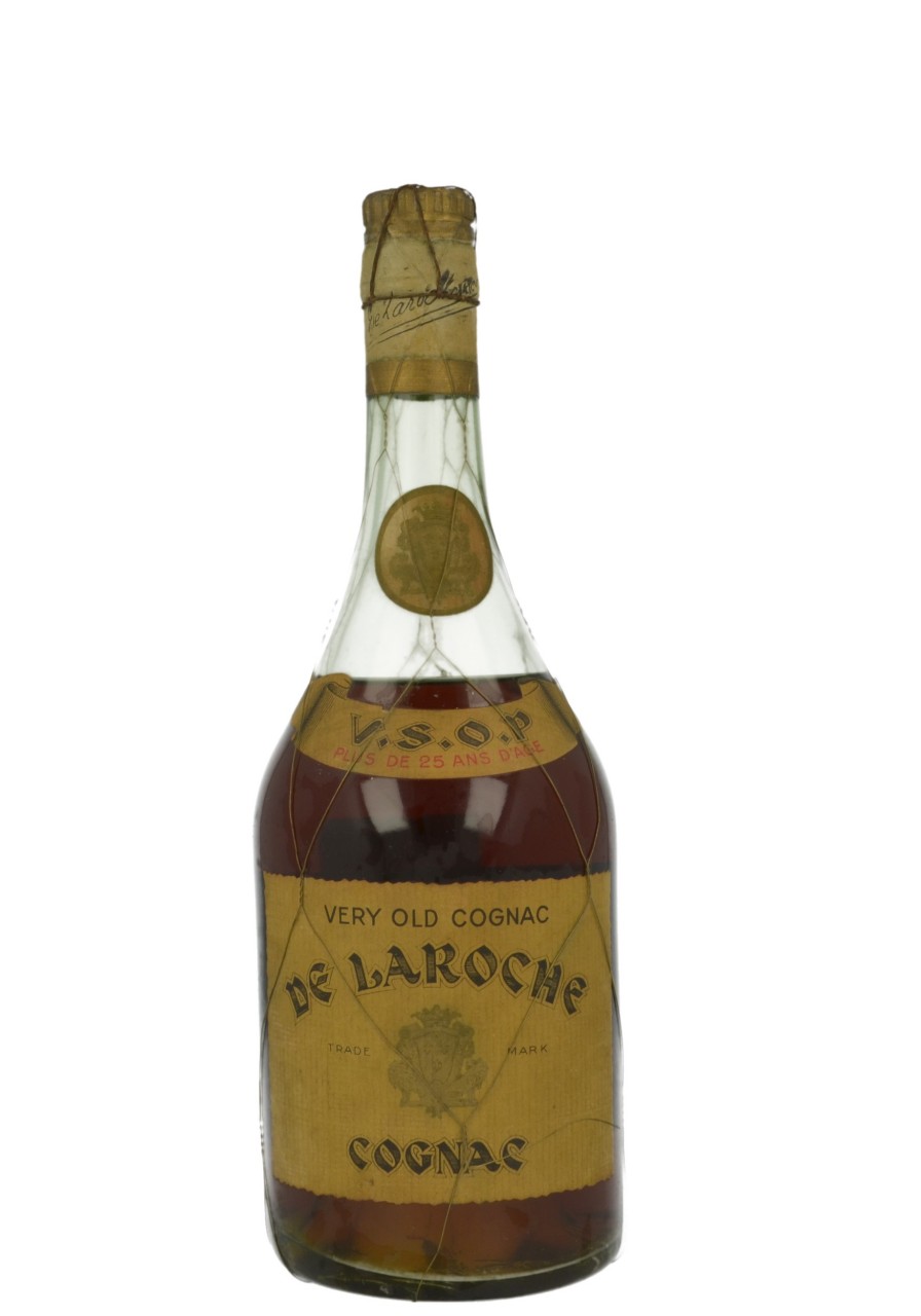 COGNAC DE LA ROCHE VERY OLD COGNAC BOTTLED AROUND 1950-1960 - Products ...