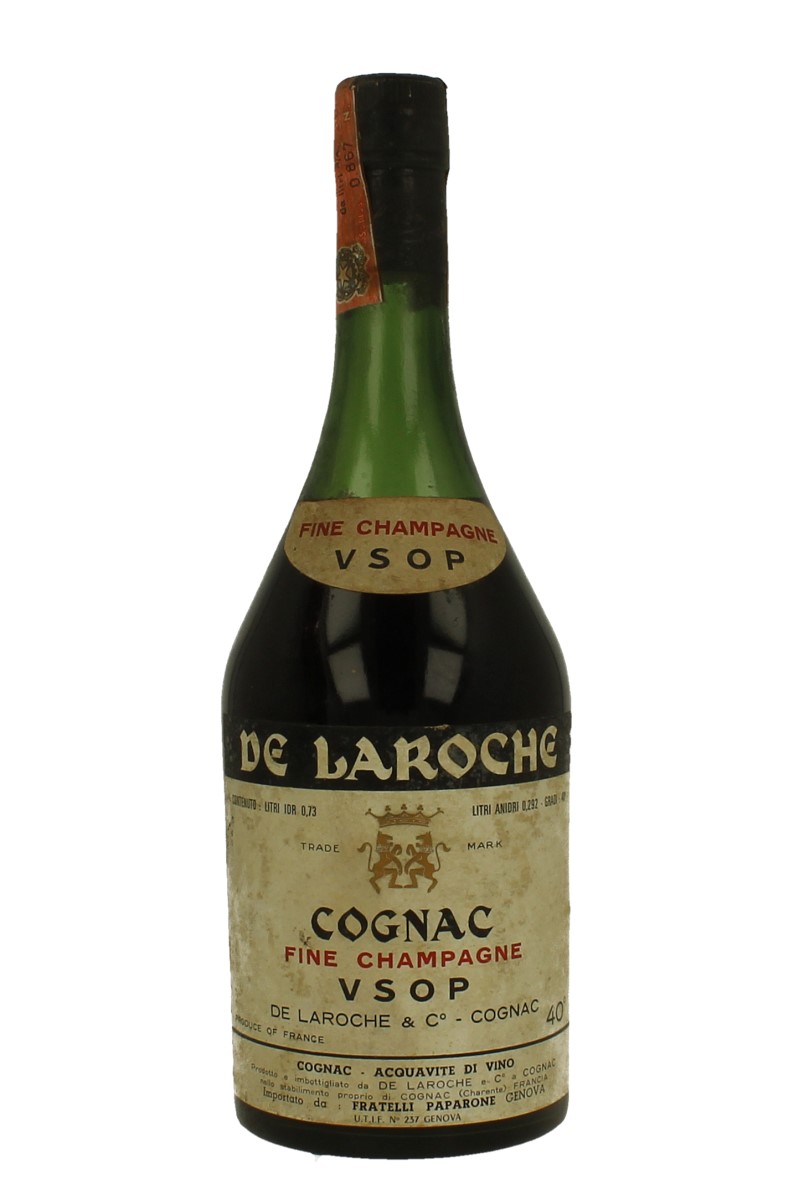 COGNAC DE LA ROCHE vsop Bot 60/70's maybe 50's 75cl 40% - Products ...