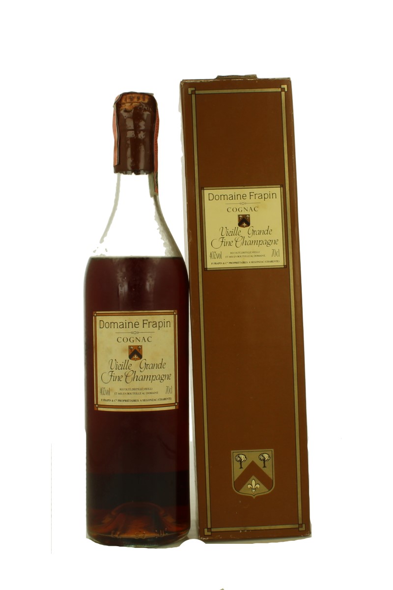COGNAC FRAPIN Vielle Grande Fine Champagne Bot in The 90's early 2000 ...