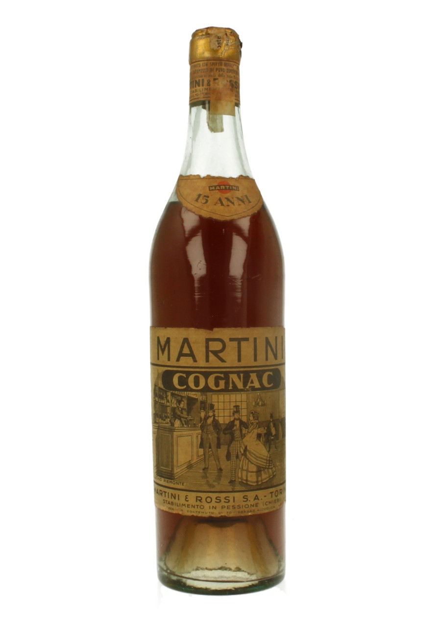 COGNAC MARTINI 70 CL 42 % VERY RARE BOTTLED IN THE 20'S-30'S - Products ...