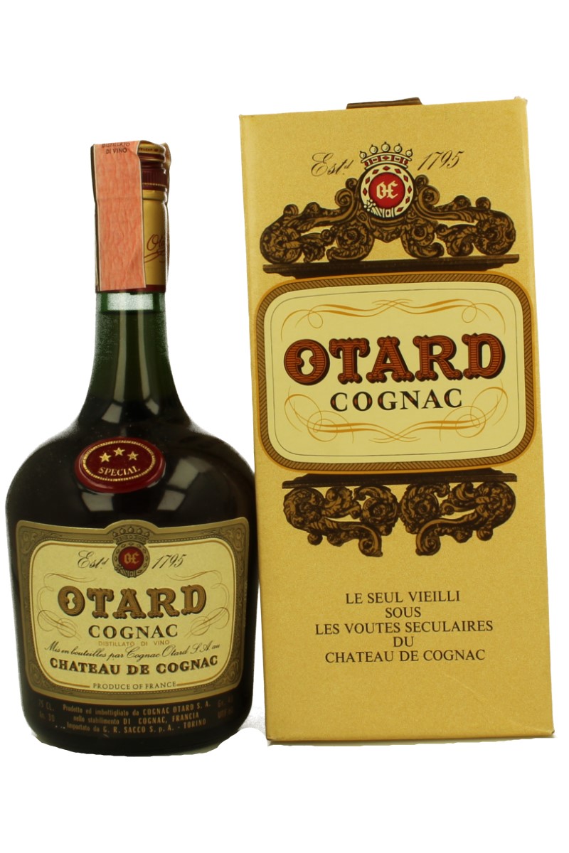 COGNAC OTARD 3 stars Bottled around 1970 75cl 40% - Products - Whisky ...