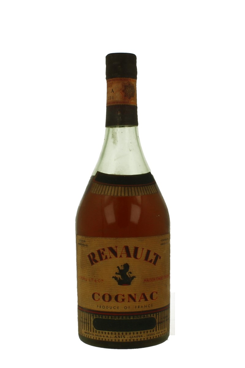 COGNAC RENAULT Bot 60/70's maybe 50's 73cl 40% - Prodotti - Whisky ...
