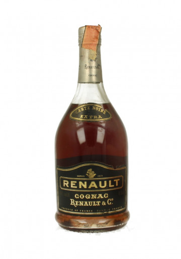COGNAC RENAULT EXTRA carte noir Bot 60/70's 75cl 40% CARTE NOIR EXTRA ...