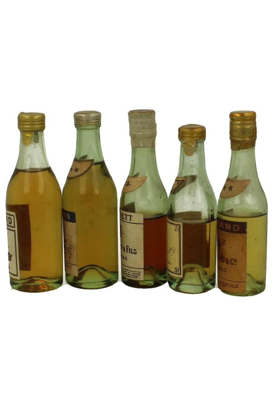 Cognacs miniature 5x 3cl or 5cl 40% OB - Products - Whisky Antique ...