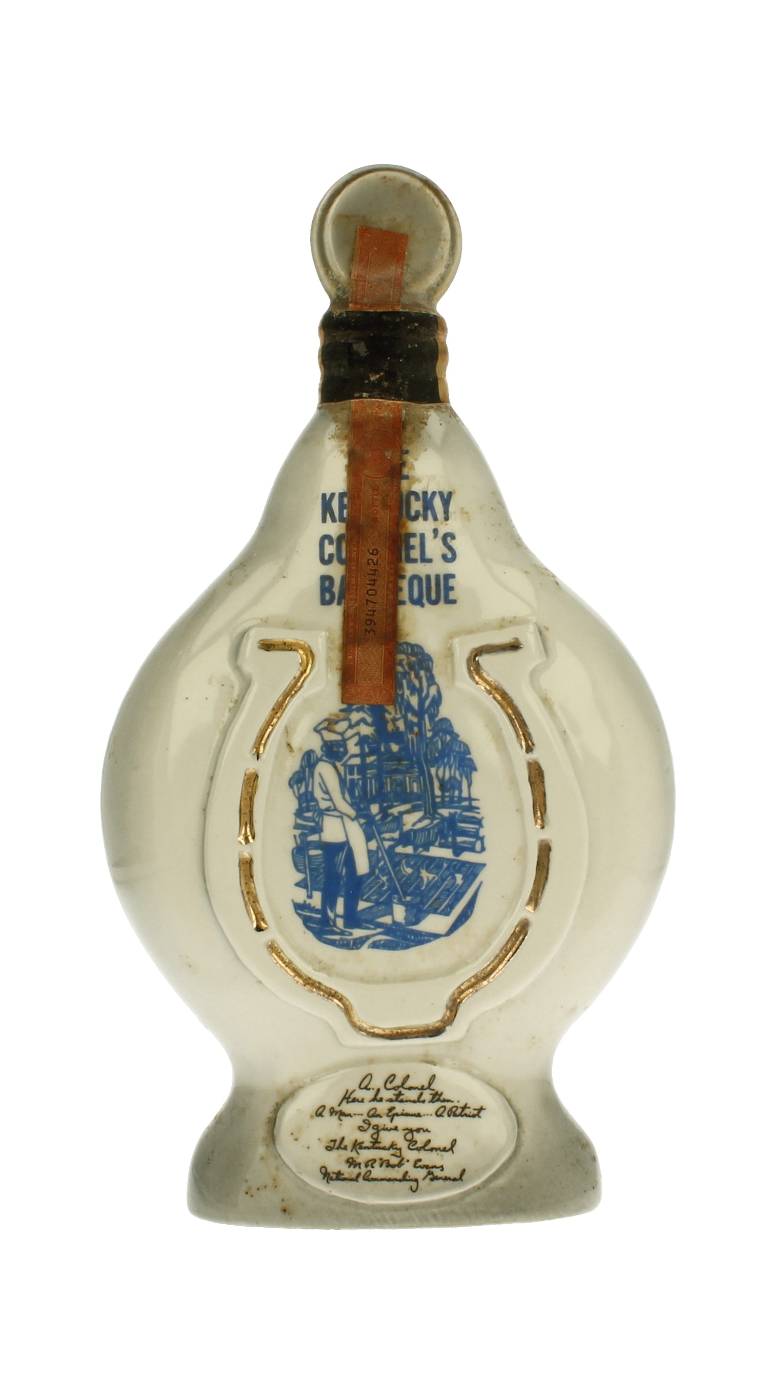 Colonel's Kentucky Straight Bourbon Whiskey bot 60/70's 75cl - Products ...