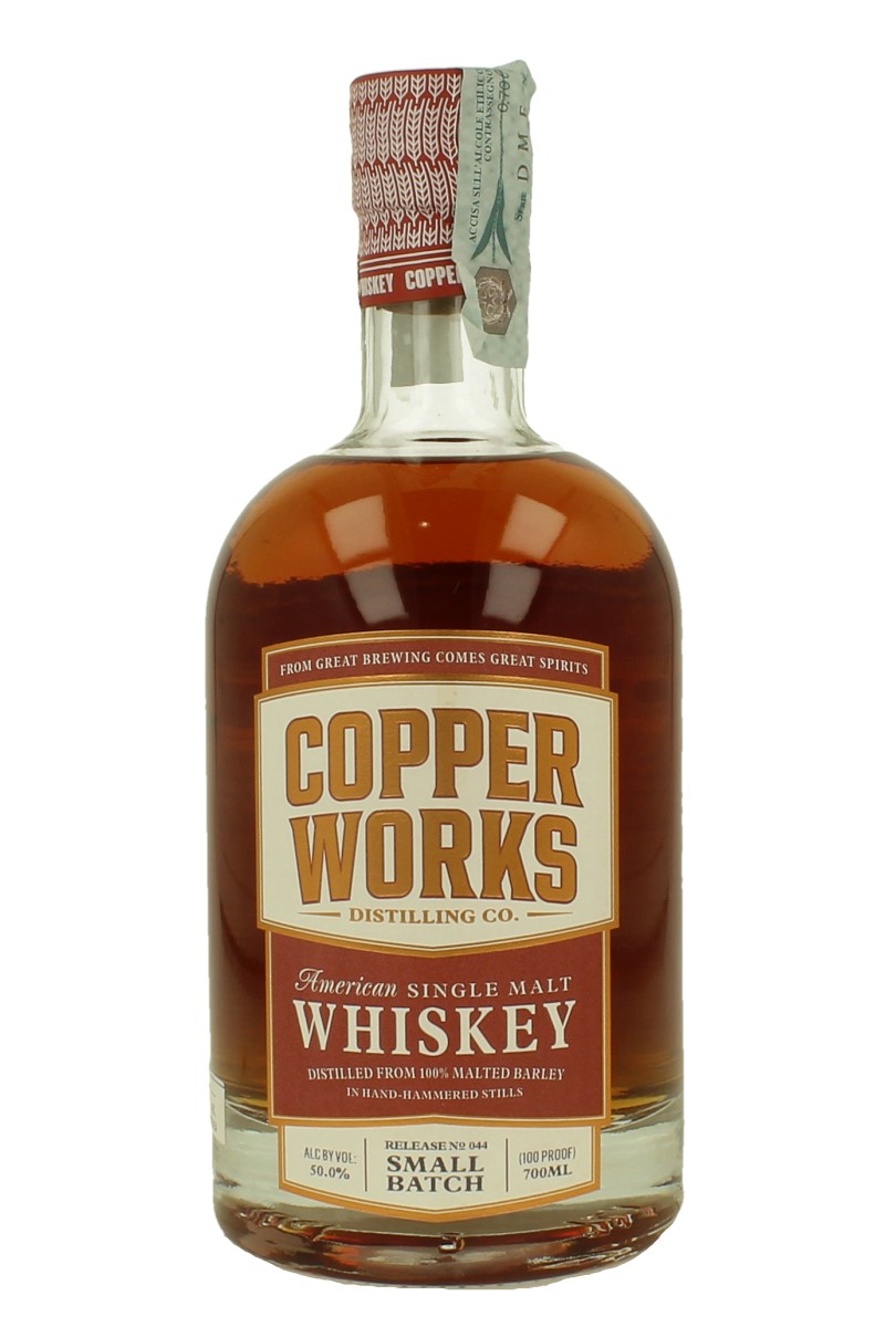 COPPERWORKS American Single Malt Whisky 70cl 50% Release 044 - Products ...