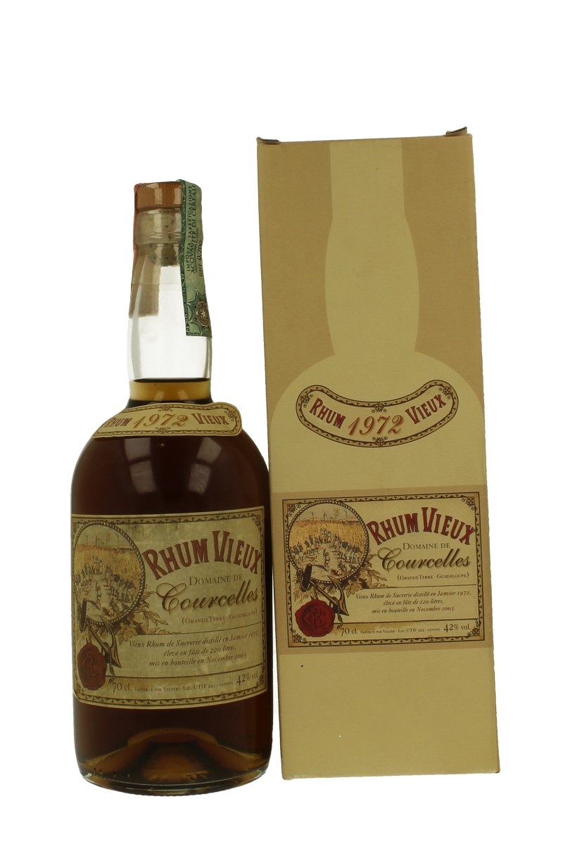 COURCELLES Rhum Vieux 1972 2003 70cl 42% Velier Import- - Rum ...