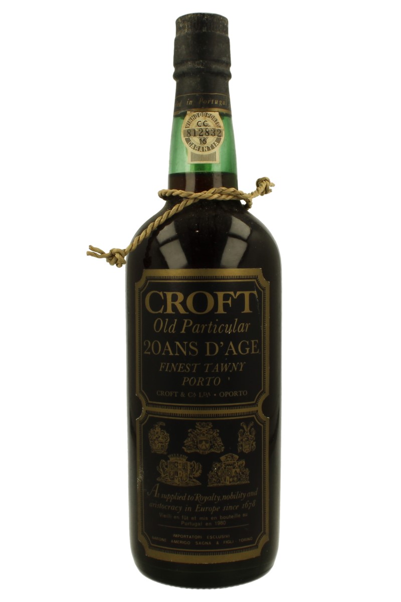 Croft Port 20yo Bot. 70/80's 75cl 20% - Products - Whisky Antique ...