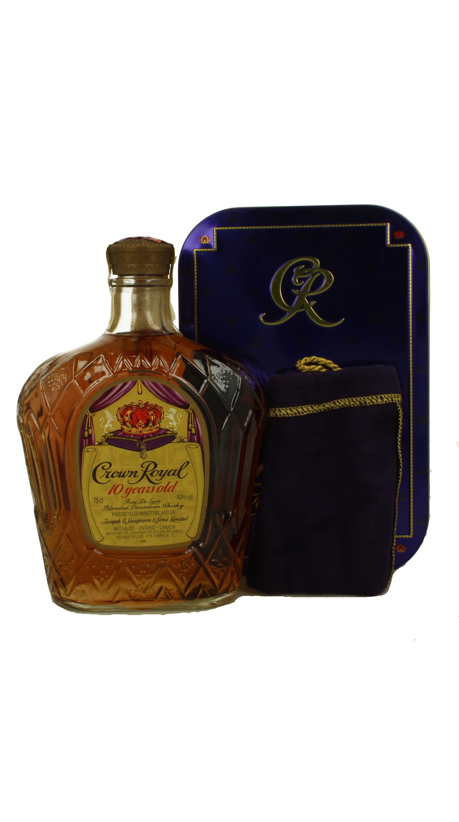 CROWN ROYAL Canadian Whisky 1975 75cl 40% Seagram - Products - Whisky ...