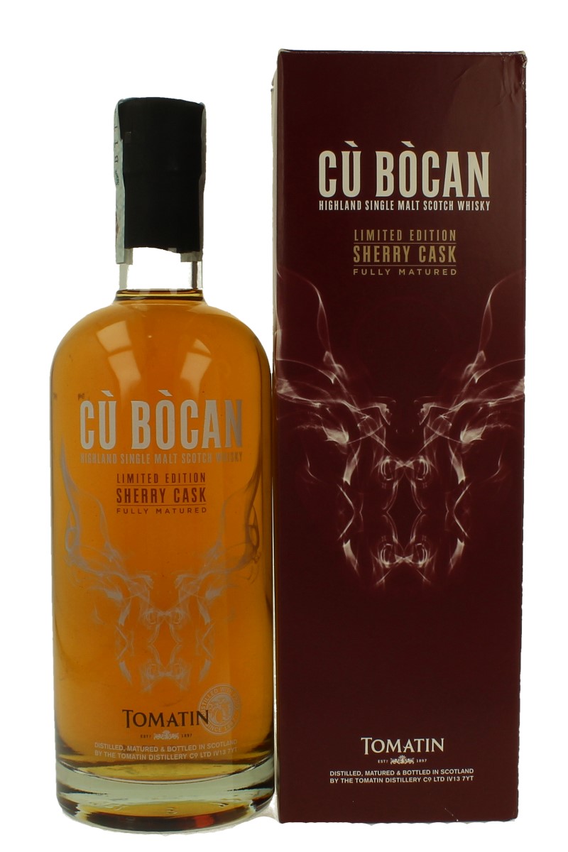 CU Bocan 70cl 46% SHERRY CASK Limited Edition - Products - Whisky ...