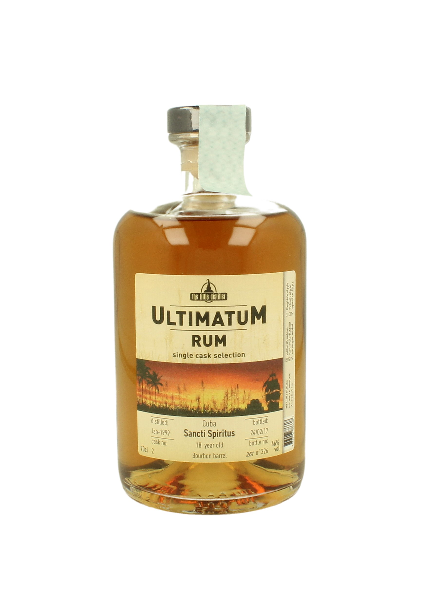 CUBA RUM ULTIMATUM RUM 18 YO 1999 2017 70 CL 46 % - Products - Whisky ...