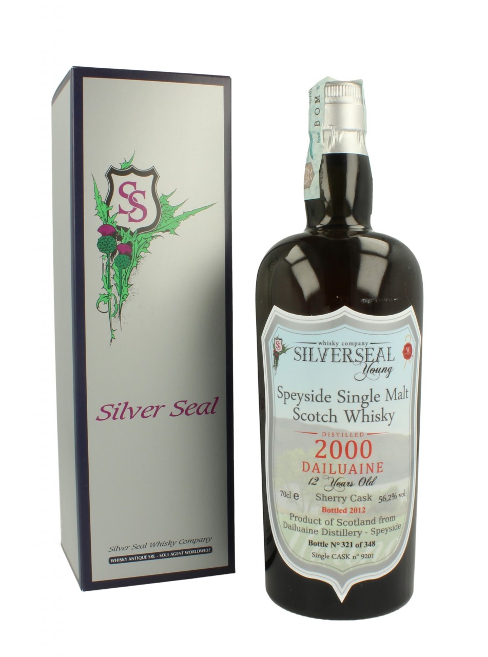 DAILUAINE SILVER SEAL 12YO 2000 2012 70CL 56.2% SHERRY CASK - Products ...