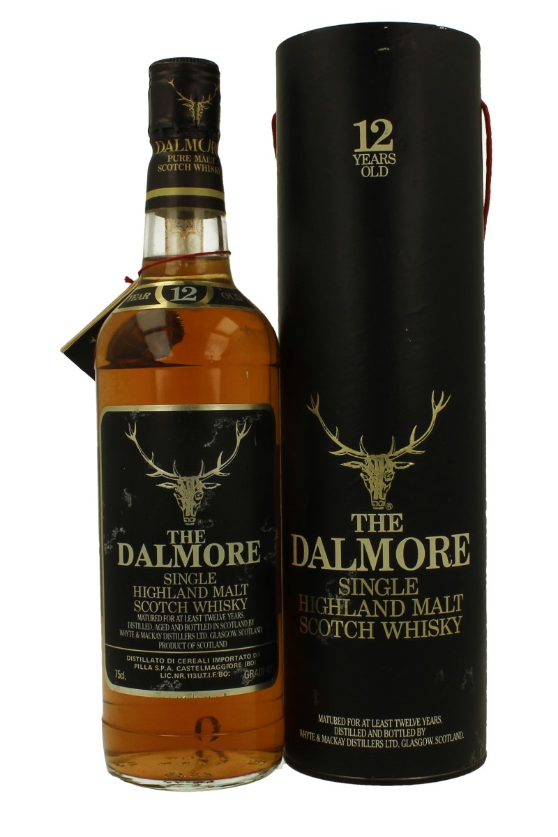 DALMORE 12 Years Old Bot in The 80's 75cl 43% - Products - Whisky ...