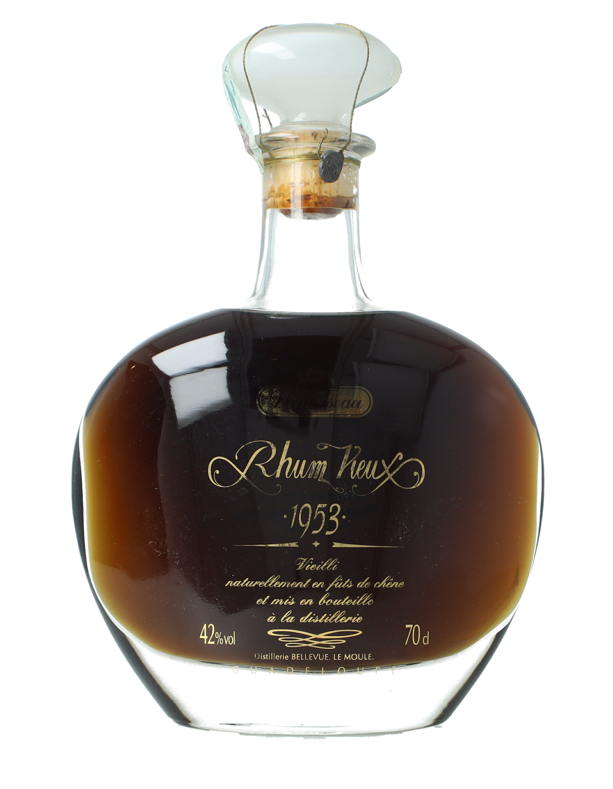 DAMOISEAU Rum Bellevue 1953 70cl 42% Guadeloupe - Prodotti - Whisky ...