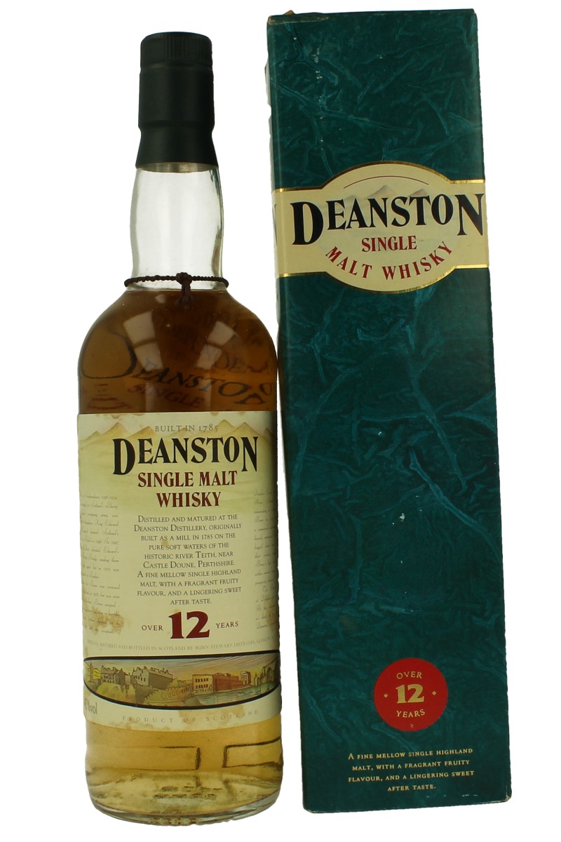 DEANSTON 12 years old 75cl 43% - Products - Whisky Antique, Whisky ...