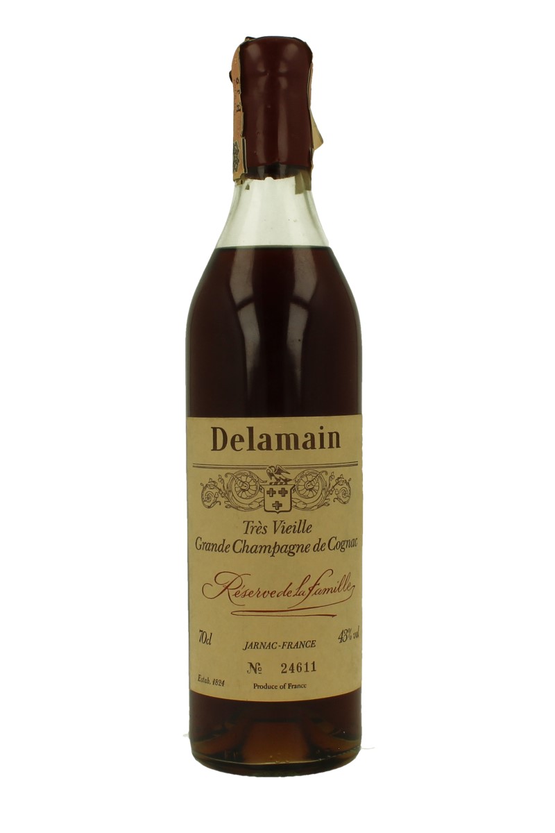 DELAMAIN Cognac Tres Vielle Grande Champagne Reserve de Famille 70cl 40 ...