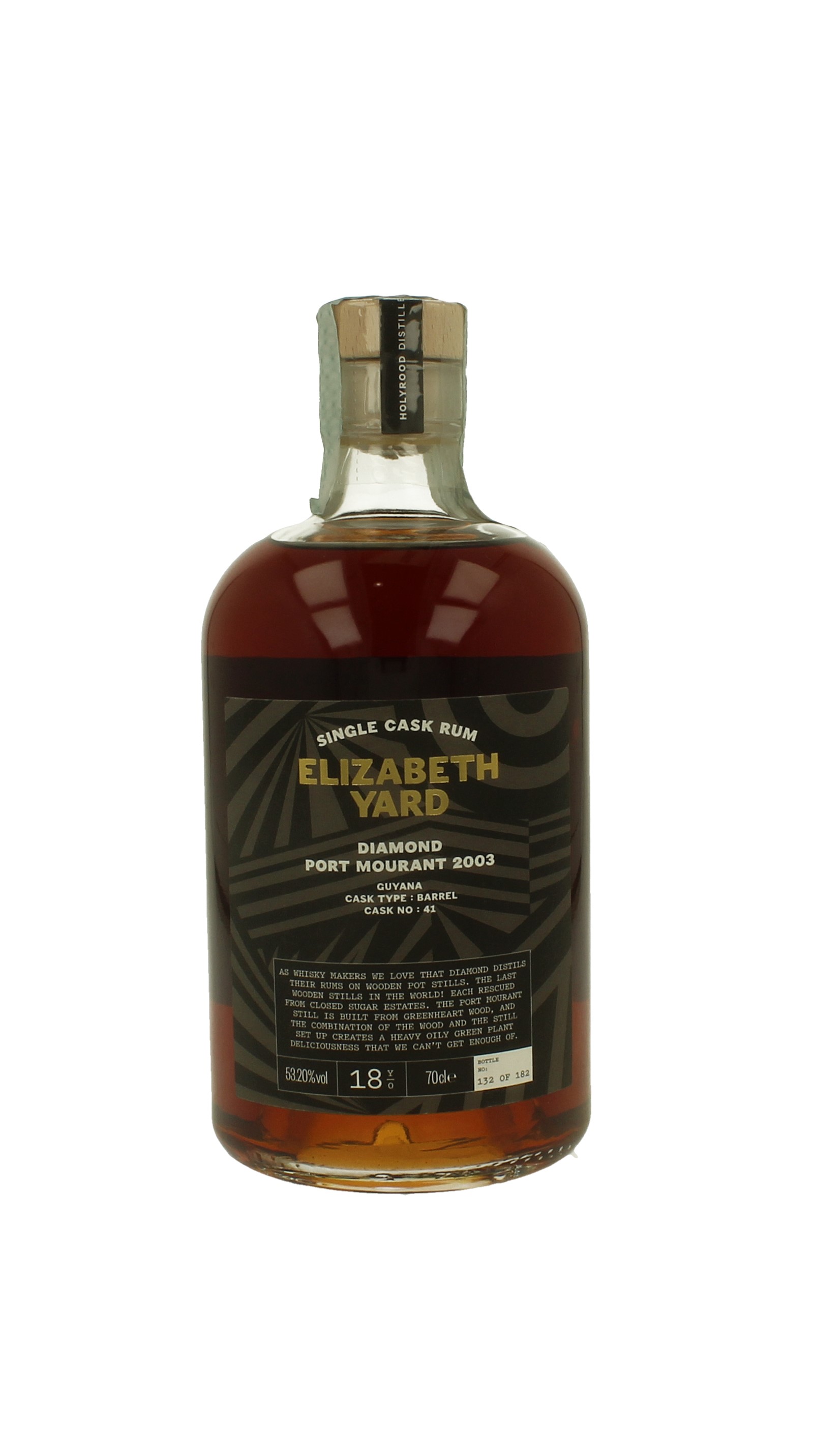 Demerara Diamond Port Mourant Rum 18 years old 2003 70cl 53.2% ...