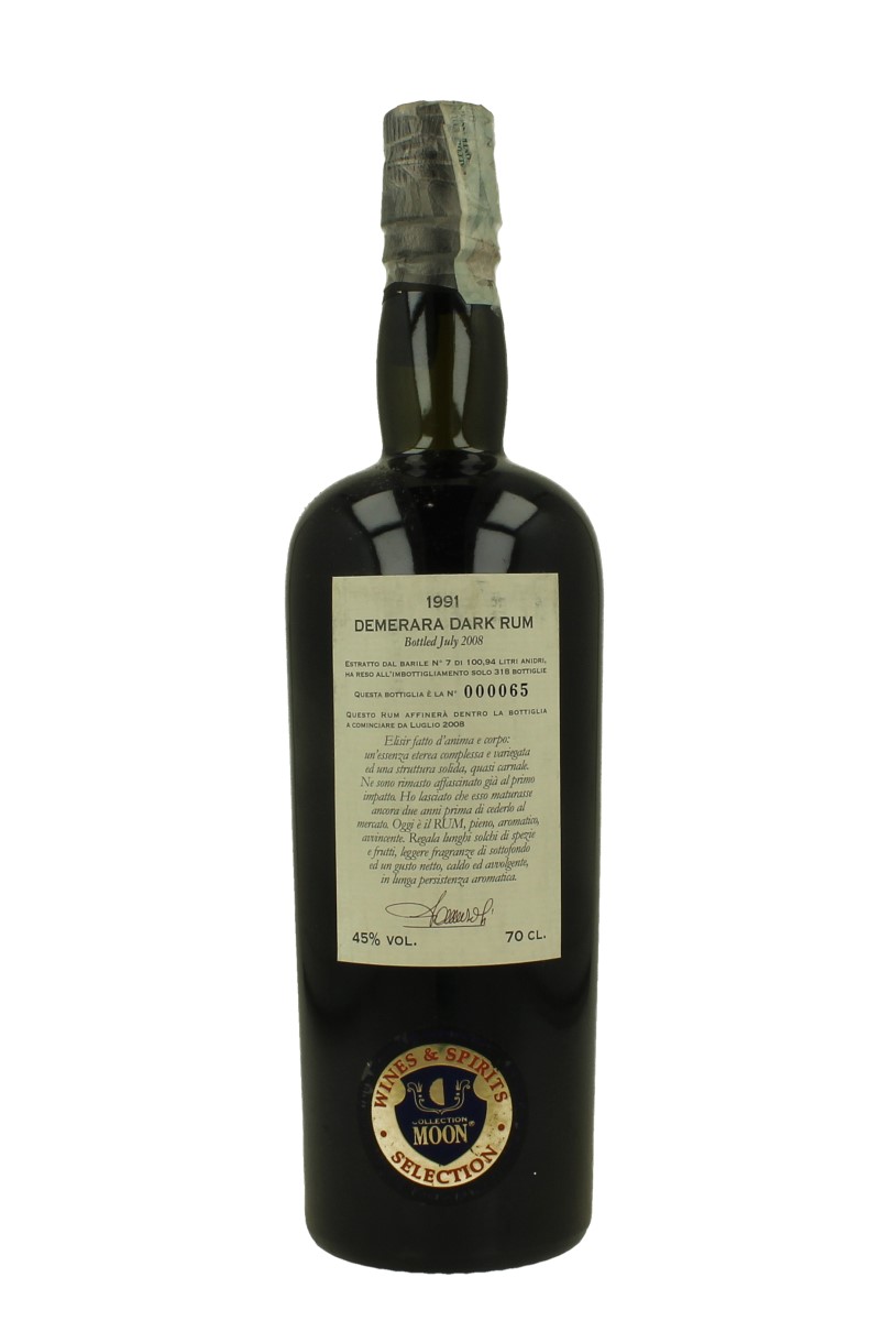 Demerara Guyana Rum 1991 2008 70cl 45% Samaroli -Silvano Choice cask n ...