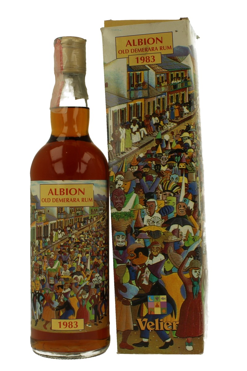 DEMERARA RUM -ALBION 1983 2000 70cl 40% Velier - cask 552-556 ...