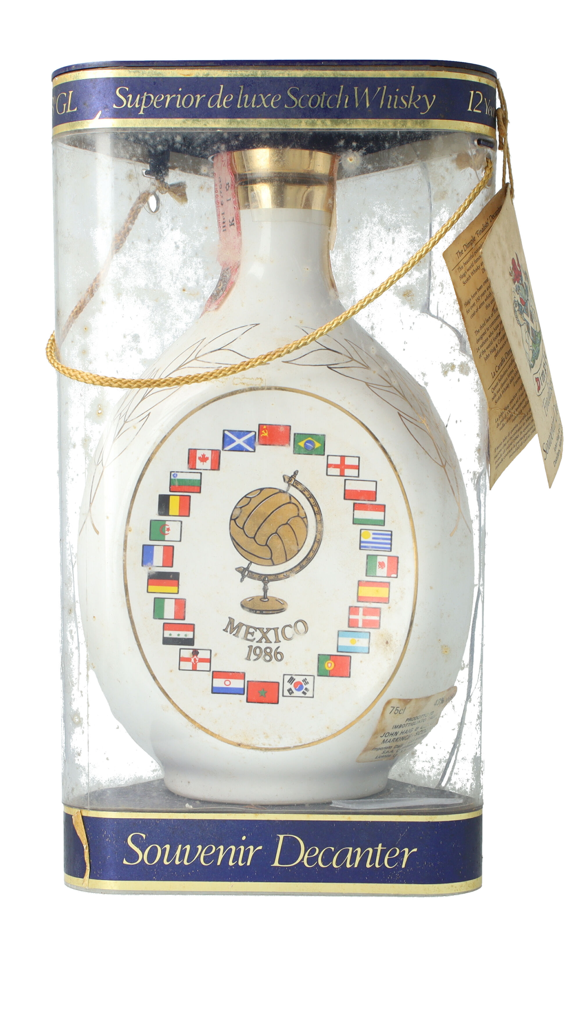 Dimple Blended Scotch Whisky 12 year Old Bottled 1986 75cl 40% OB ...