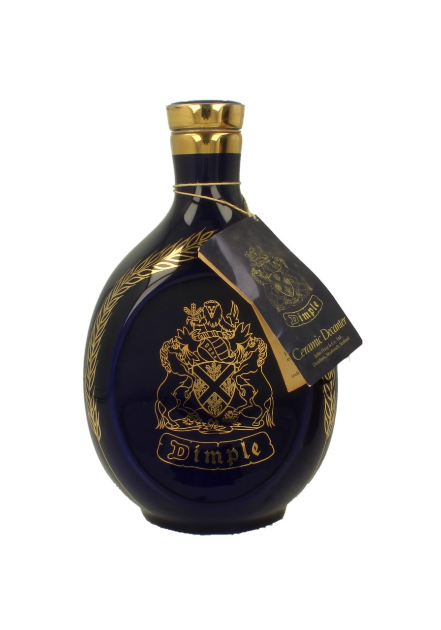 DIMPLE Bot.80's 75cl 43% Blue Ceramic - Blended - Products - Whisky ...