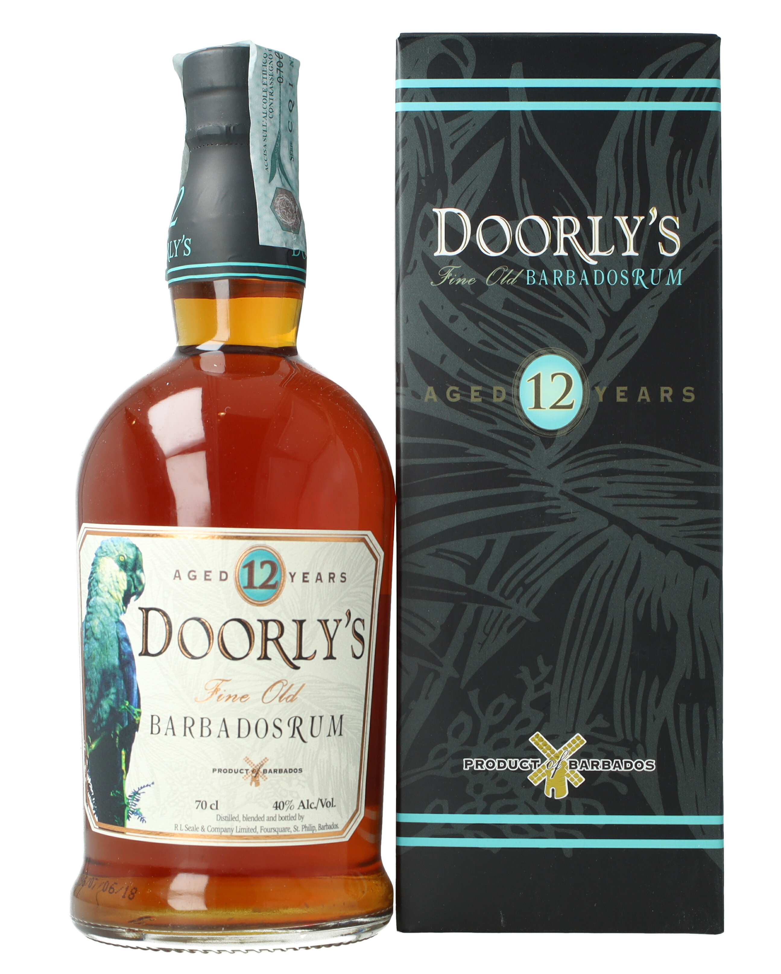 Doorly's Barbados rum 12 Year old 70cl 40% Foursquare Distillery ...