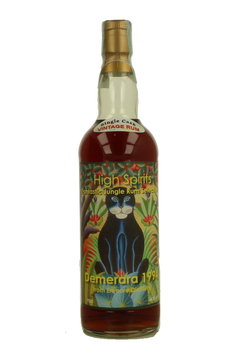 Enmore Distillery Demerara rum 1994 70cl 46% High Spirits - Jungle Rum ...